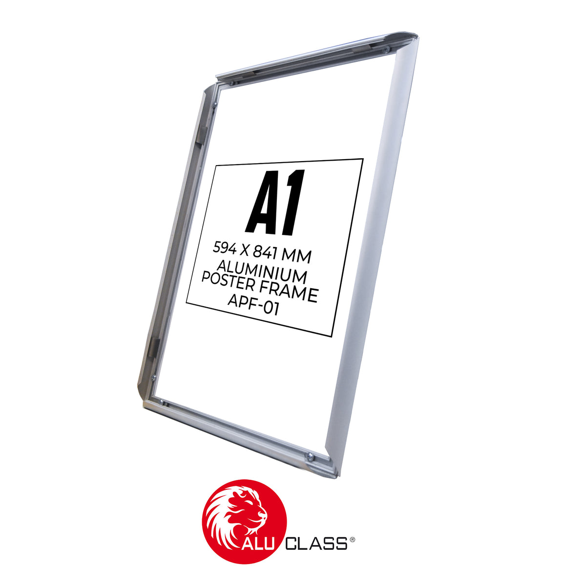 ALUMINIUM A1 SLIM LINE SNAP POSTER FRAME PF-APF-01A ALUCLASS — ALUCLASS MY