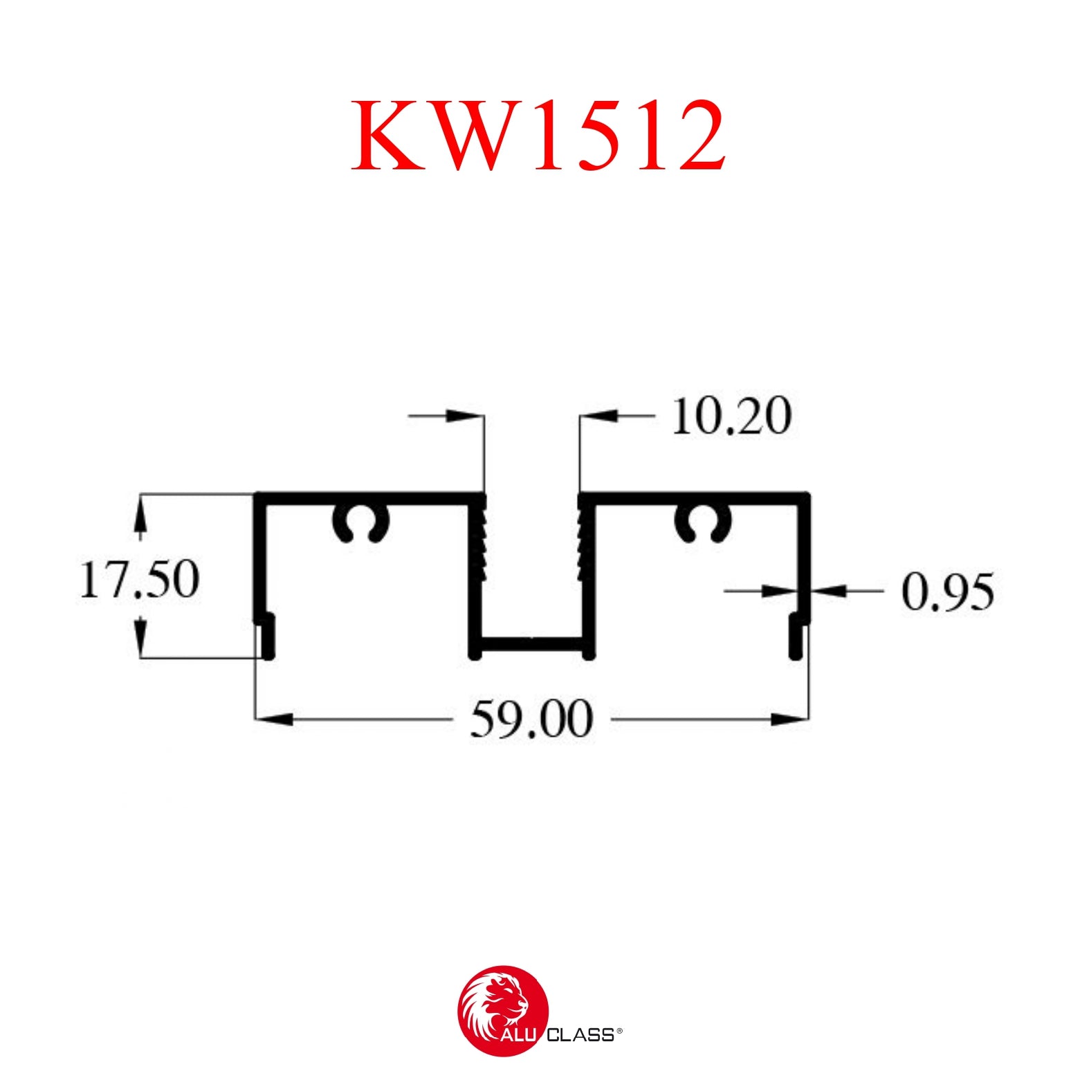 Aluminium Extrusion Fixed Glass Adapter (Economy Sliding Window) Profi ...