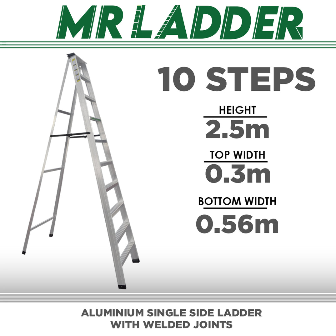 Mr Ladder Single Side Welded Ladder — ALUCLASS MY
