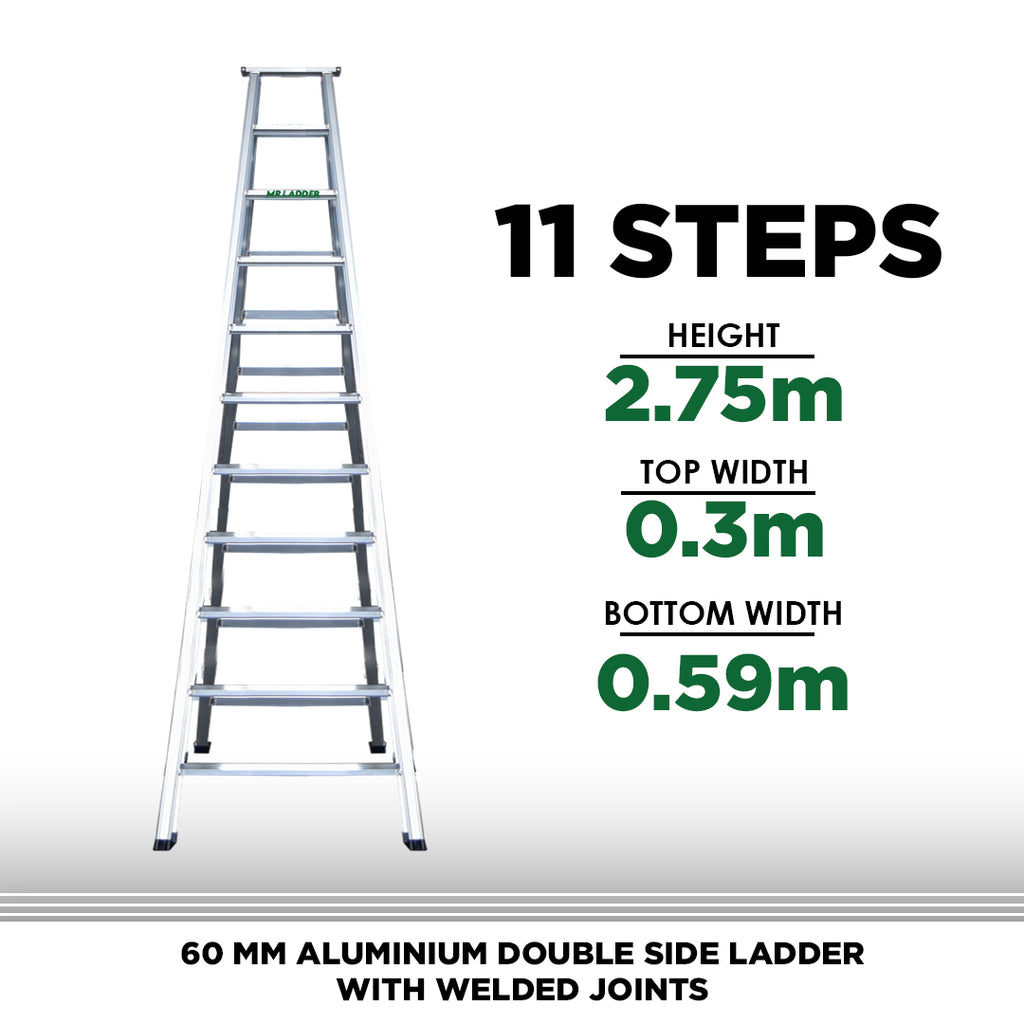 Mr Ladder Double Side Welded Ladder — ALUCLASS MY
